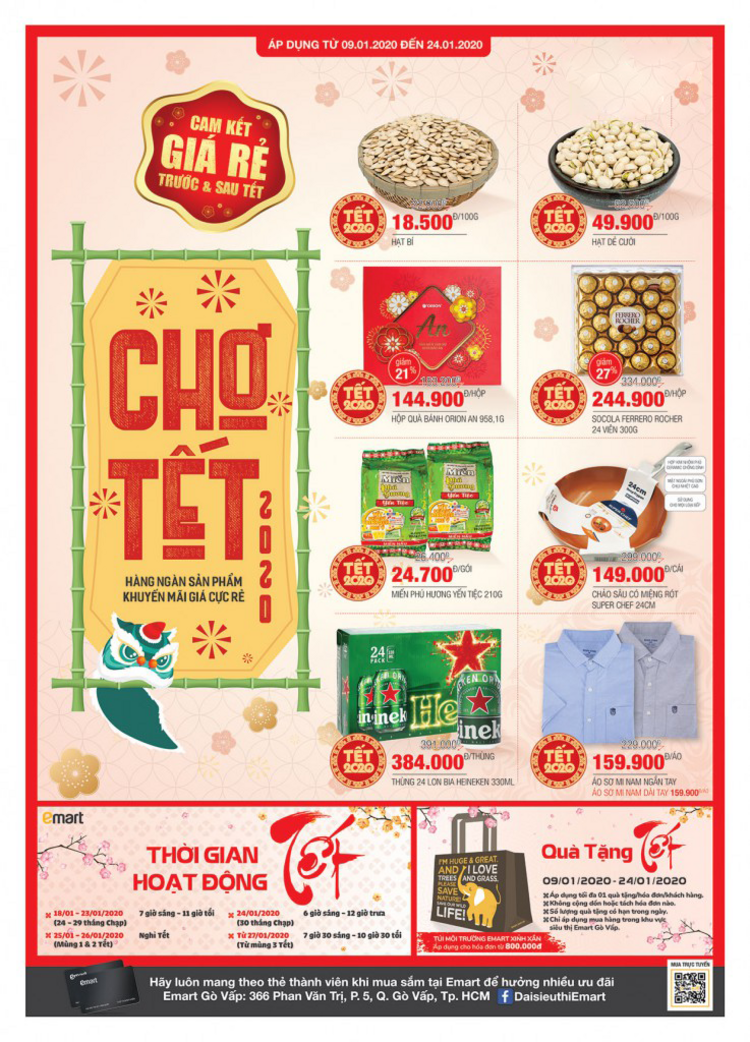 Emart cẩm nang chợ Tết 2020